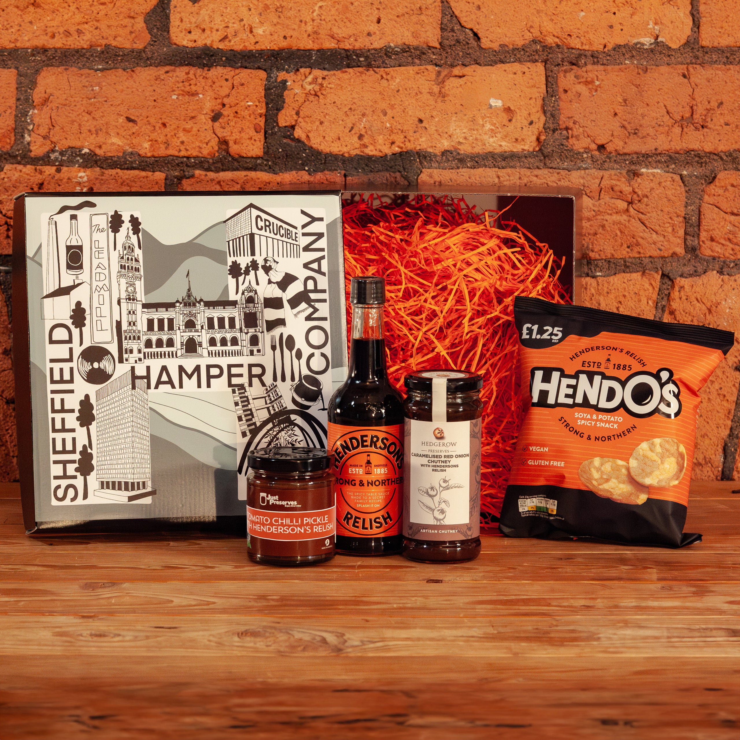 Hendersons Relish gift hampers Sheffield | Homage to Hendos | Sheffield ...